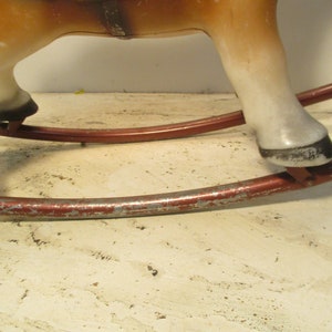 Rocking Horse Vintage Toddler Toy 1960's - Etsy