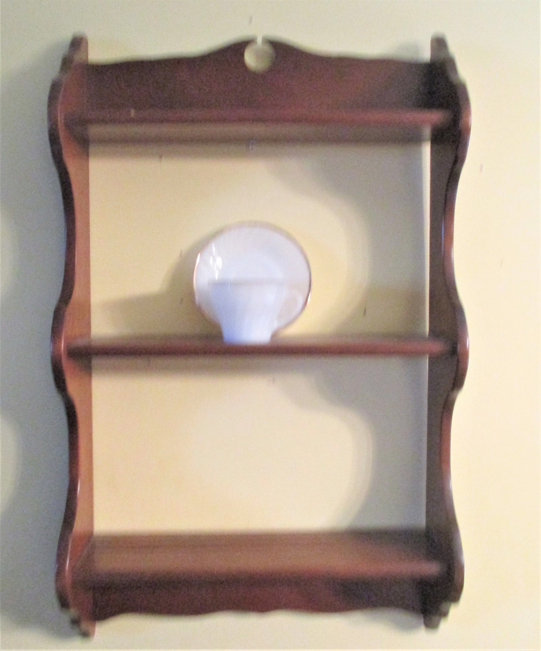 Curio Display Cup and Saucer With Doube Plate Groove - Etsy