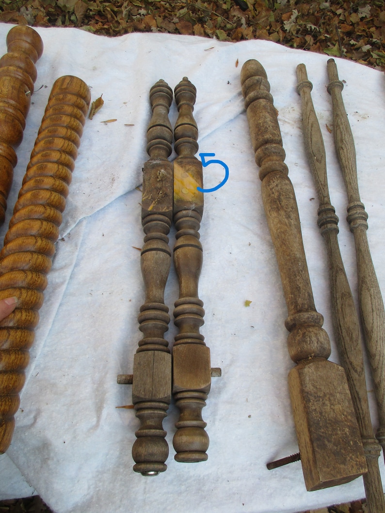 Wood Spindle Rocker Leg Architecture Salvage Vintage Furniture - Etsy