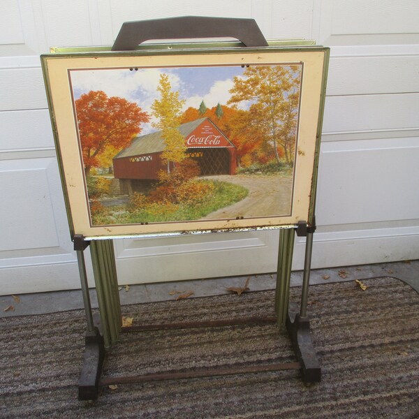 Coca Cola End Table - Etsy