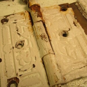 Industrial Salvage Hinge CHOICE Chic Repurpose Decor - Etsy