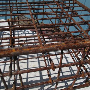 Rusty Metal Milk Bottle Crate Vintage Bottle Holder One Only - Etsy