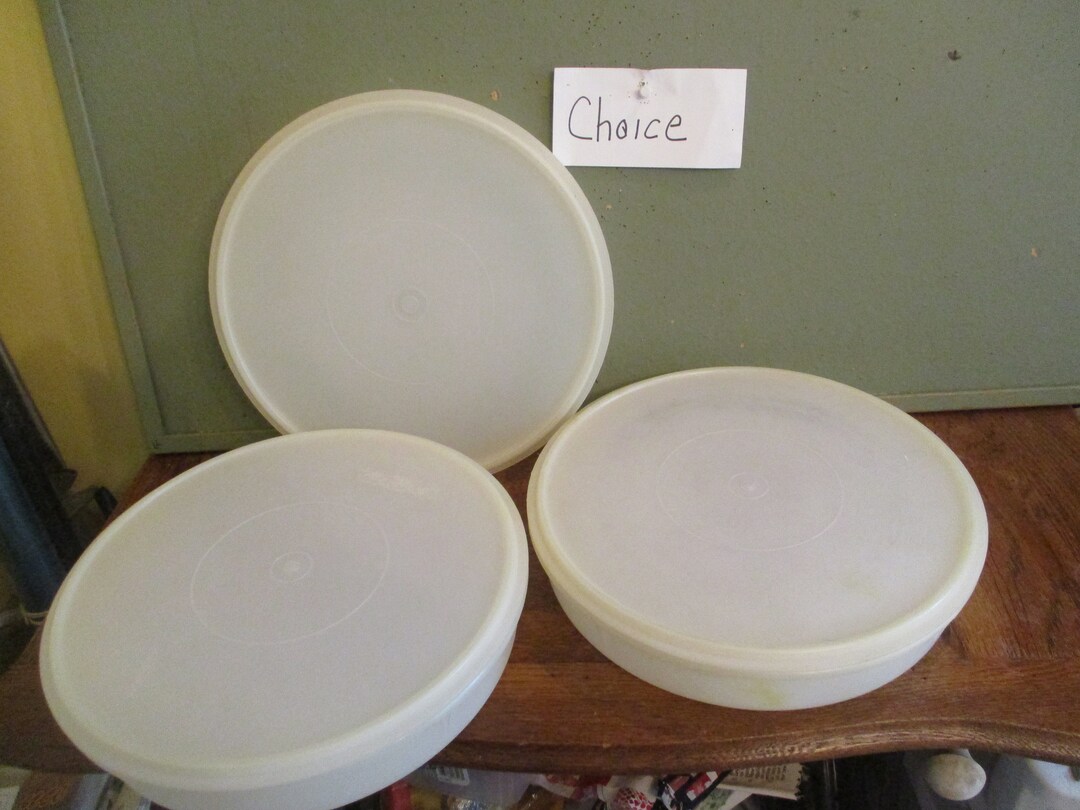 Tupperware Pie Keeper, Vintage Storage Container Tortillas Too CHOICE ...