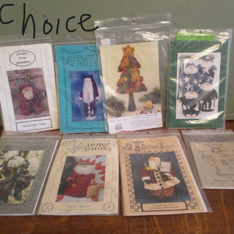 Santa Body Pattern - Etsy