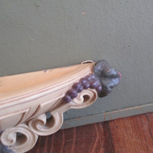 Grape Vine Wall Pocket Shelf Vintage - Etsy