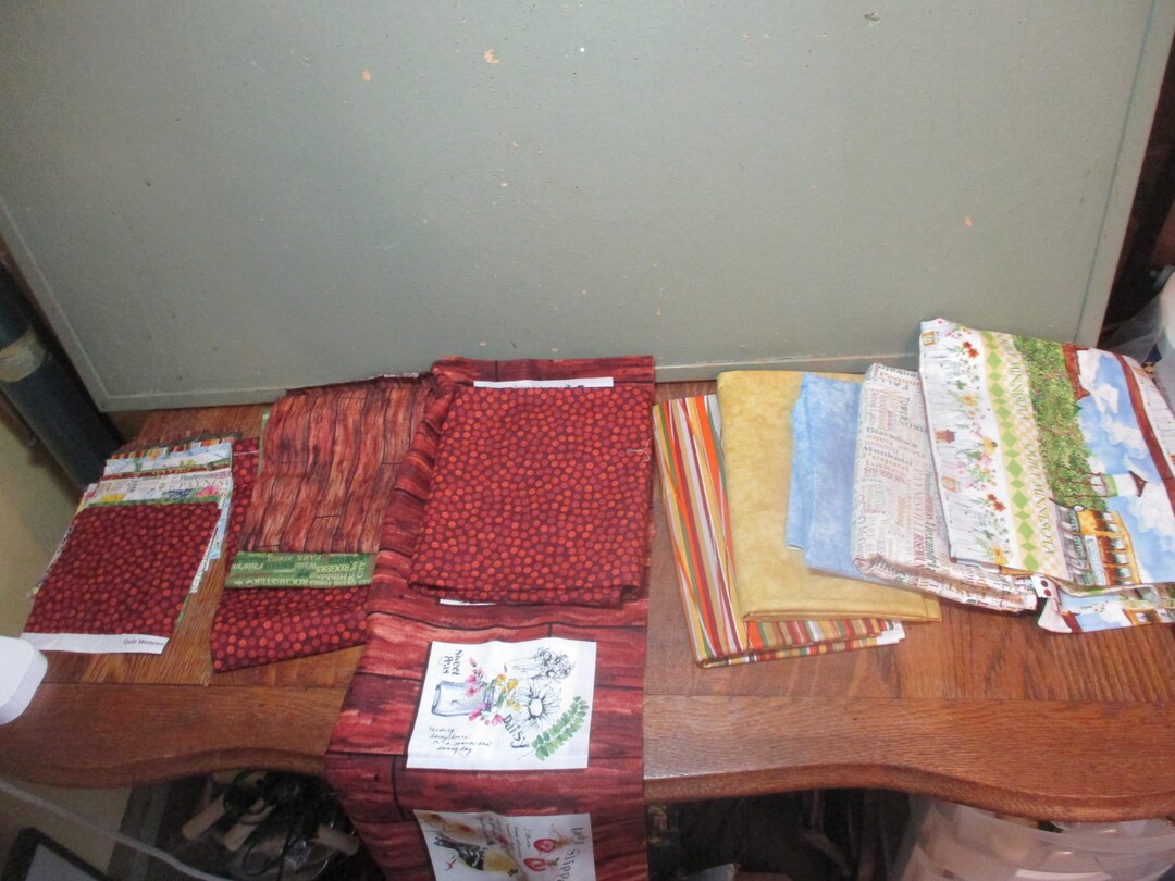 Fabric Minnesota Shop Hop 2014 Lot Shown - Etsy