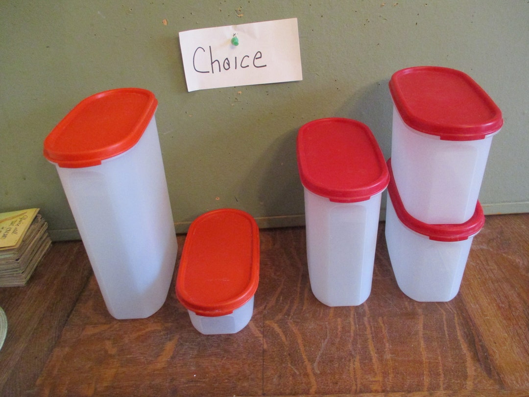 Tupperware Modular Mates Storage With Lids Vintage CHOICE - Etsy
