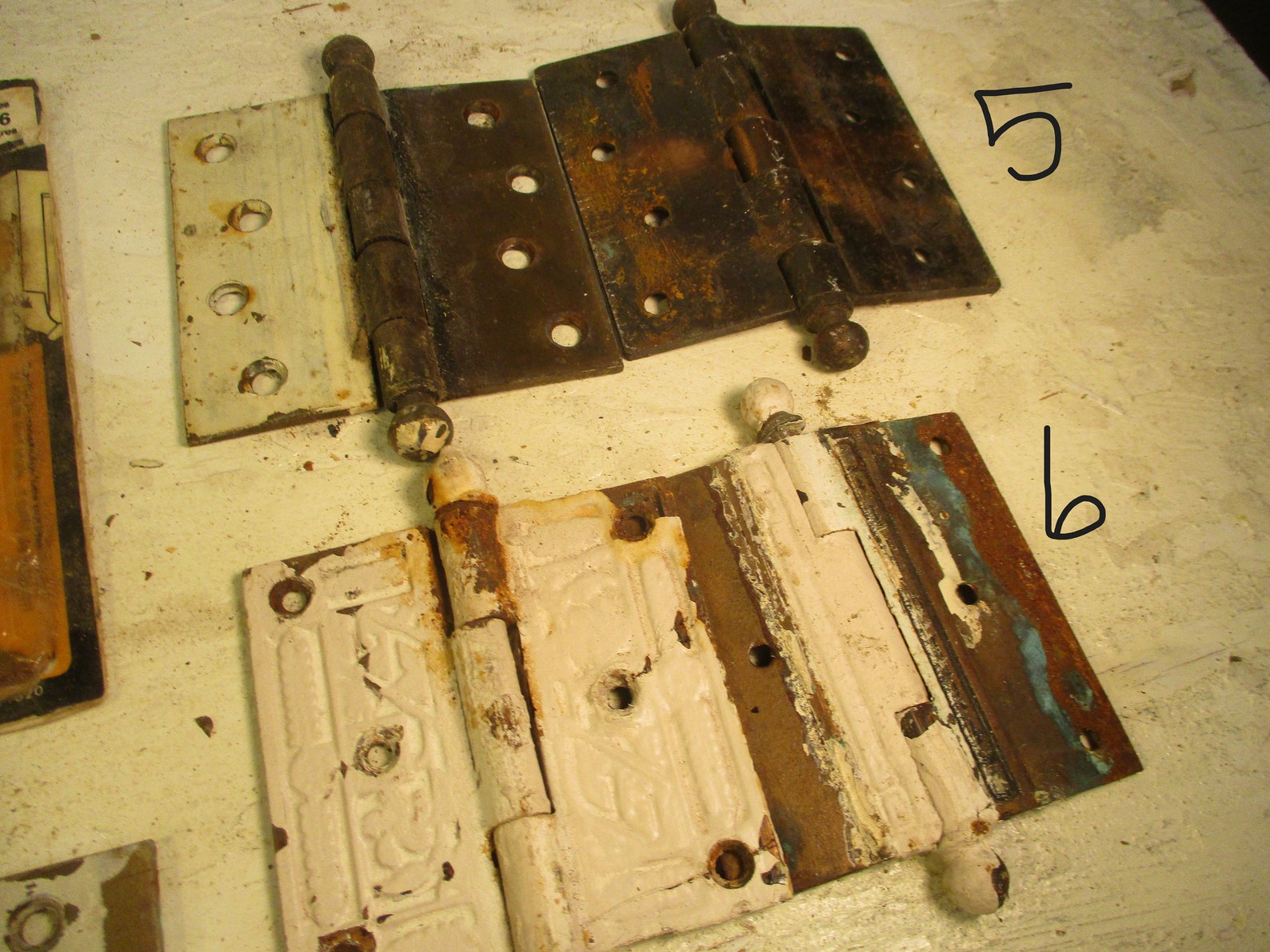 Industrial Salvage Hinge CHOICE Chic Repurpose Decor - Etsy