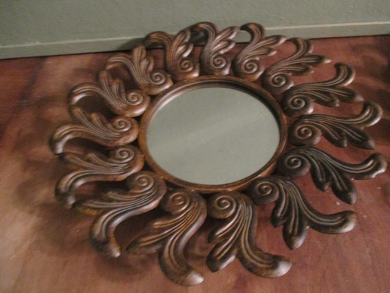 Swirl Oval Mirrors