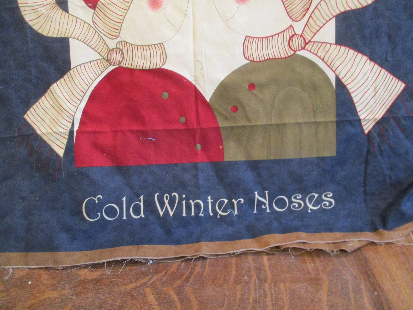 Cold Winter Noses Quilt Fabric ONE ONLY - Etsy