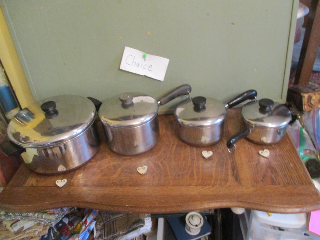 Revere Ware Pots and Pans CHOICE Vintage - Etsy