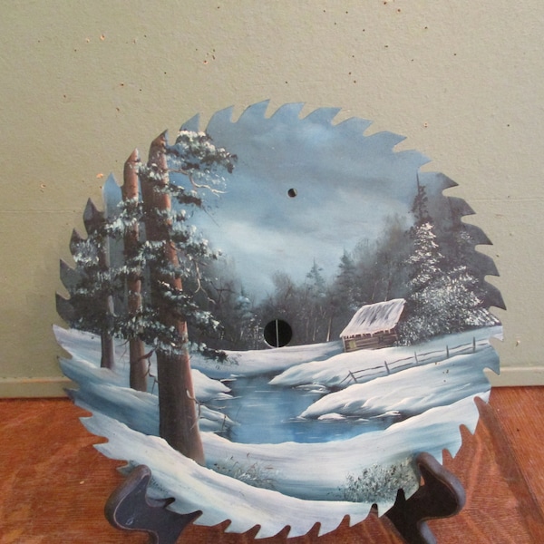 Hand Painted Saw - Etsy
