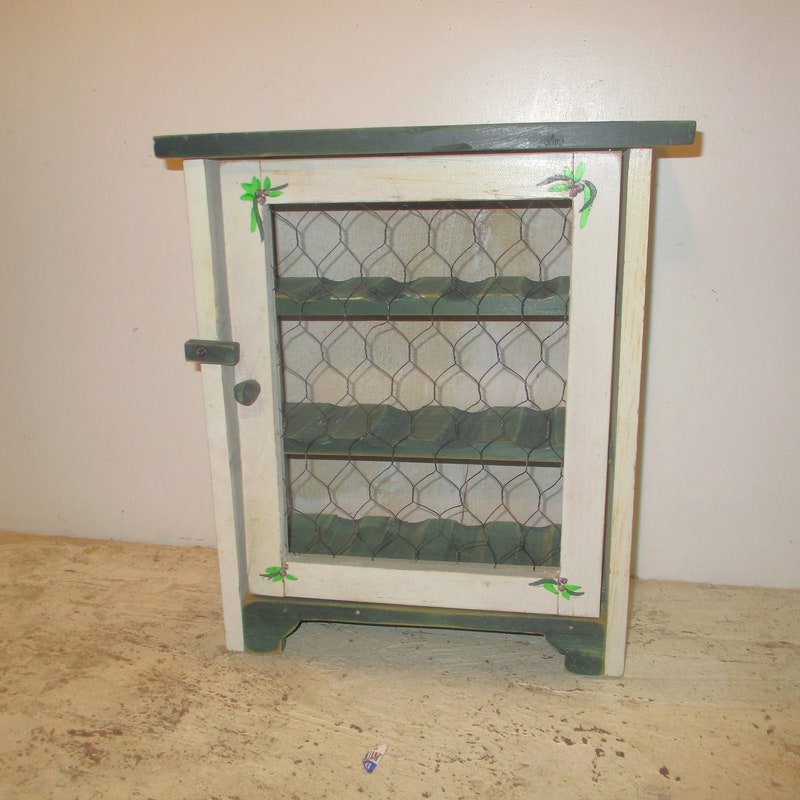 Chicken Wire Cabinet - Etsy