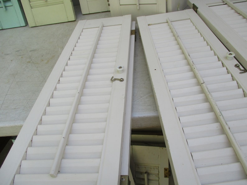 Shutters Wood Shutters Louvered Shutters CHOICE - Etsy