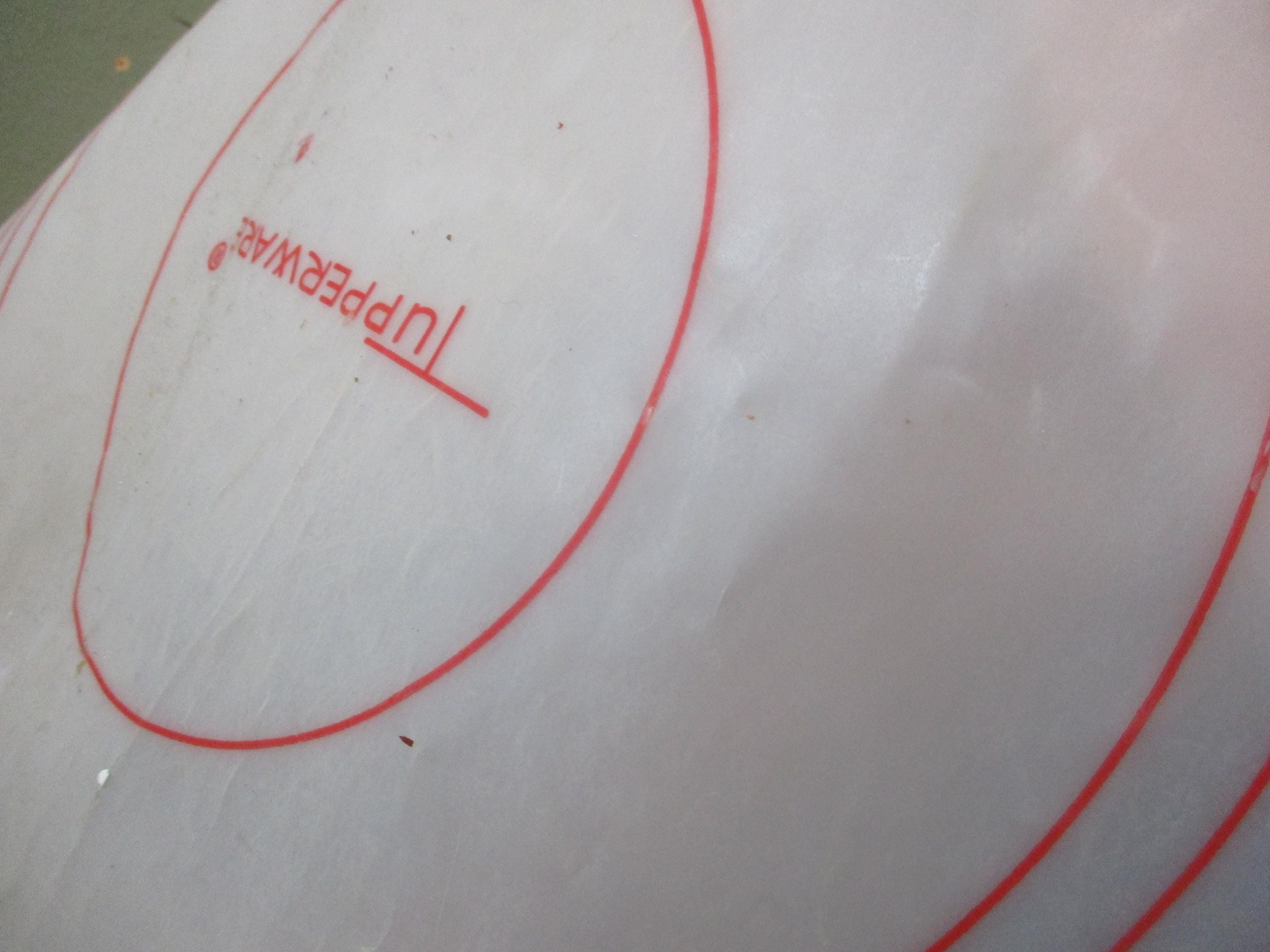 Tupperware Pastry Sheet/mat Vintage Previously Owned - Etsy
