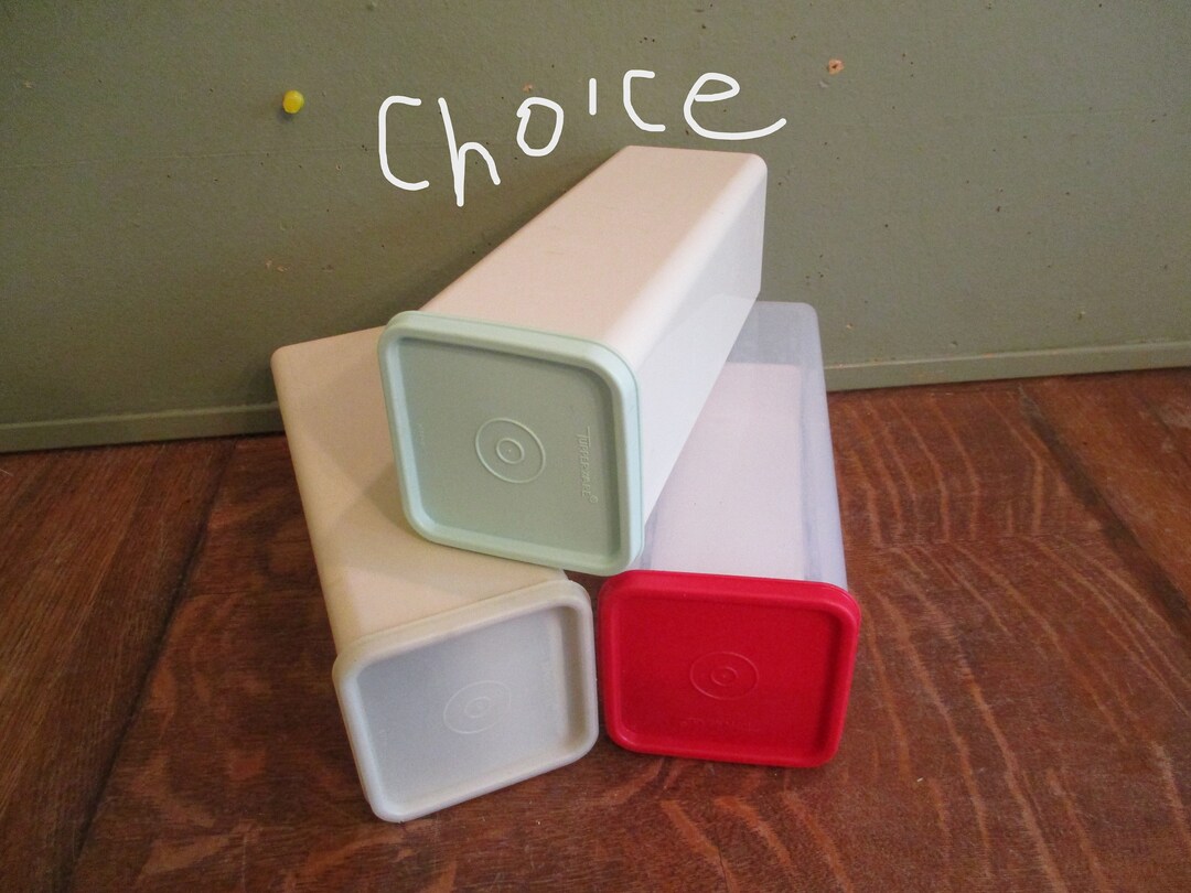 Velveeta Tupperware Cheese or Cracker Container 3 Piece Set Vintage ...