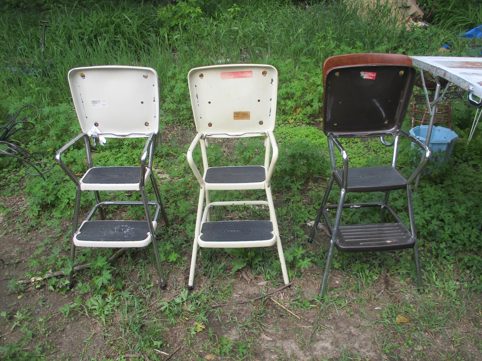 Cosco Kitchen Step Stool Lift up Seat Vintage Chair CHOICE - Etsy