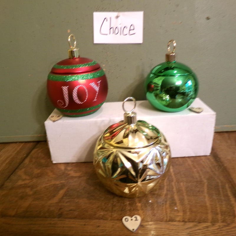 Holiday Candy Nut Bowls - Etsy