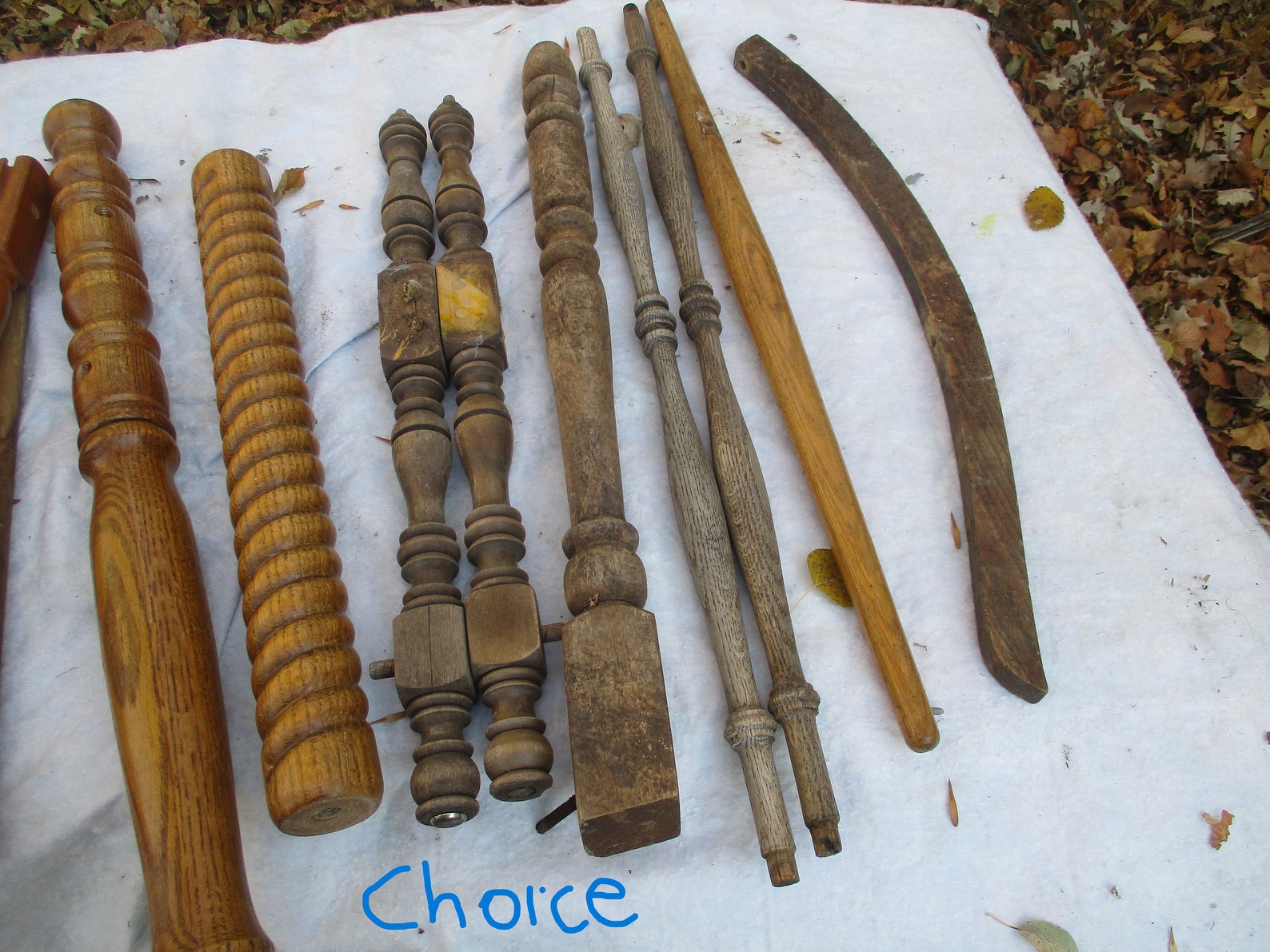 Wood Spindle Rocker Leg Architecture Salvage Vintage Furniture - Etsy