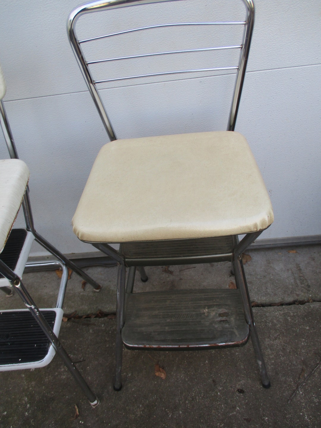 Cosco Kitchen Step Stool Lift up Seat Vintage Chair CHOICE - Etsy