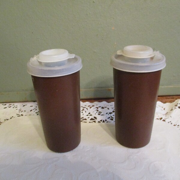 Tupperware Salt and Pepper Shakers - Etsy