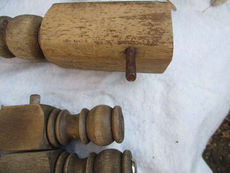 Wood Spindle Rocker Leg Architecture Salvage Vintage Furniture - Etsy