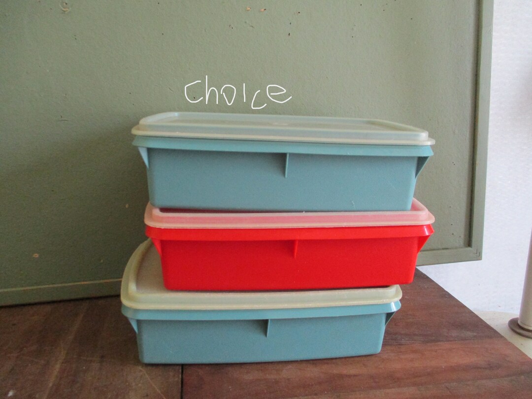 Tupperware Stow N Go Cash Box Vintage CHOICE - Etsy