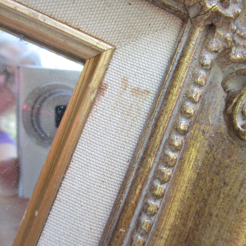 Ornate Gold Gesso Mirror - Etsy