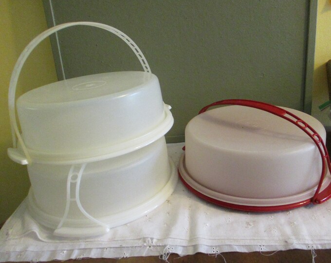 Tupperware Pie Taker/keeper Vintage With Caring Handle CHOICE - Etsy