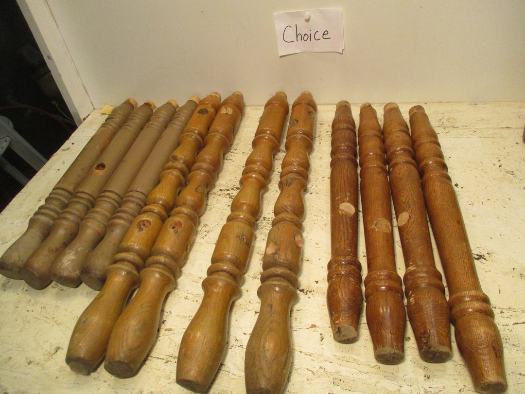 Chair Table Legs Salvaged Vintage CHOICE Vintage Set of 4 - Etsy