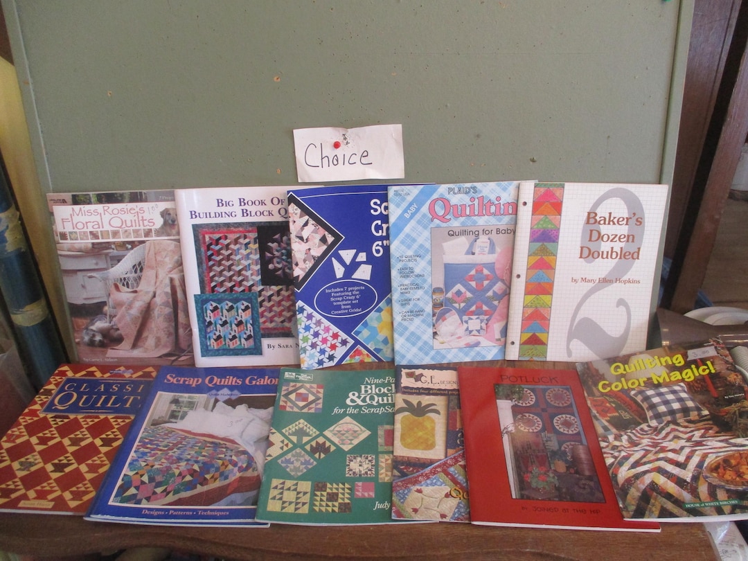 Quilt Book CHOICE Previously Owned - Etsy
