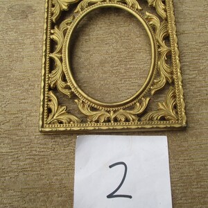 Ornate Metal Frames Made in Italy Vintage CHOICE - Etsy