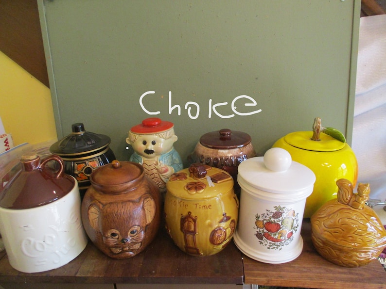 Cookie Jar CHOICE Vintage - Etsy