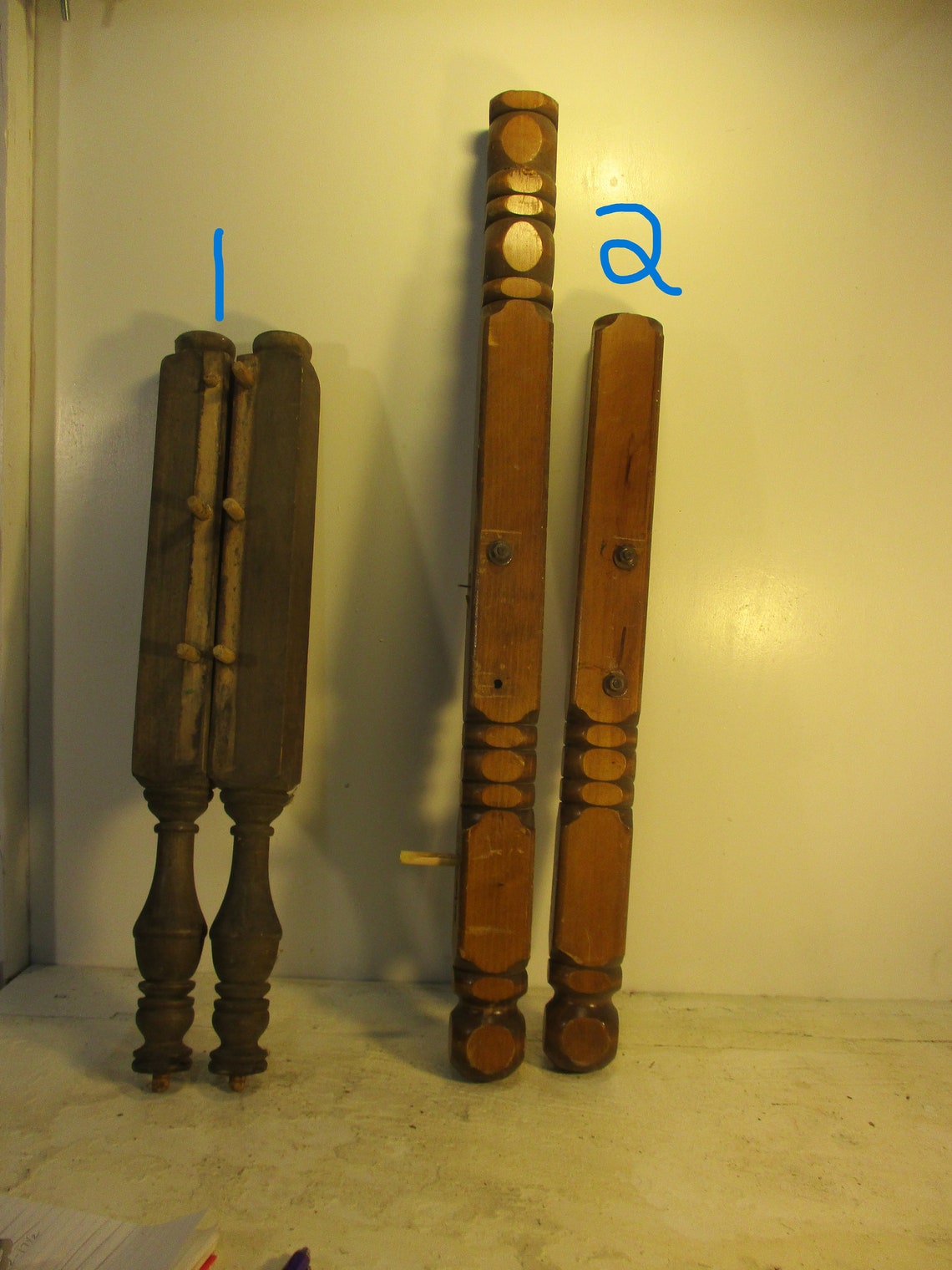 Table Leg Spindle Architecture Salvage Vintage Furniture Wood - Etsy