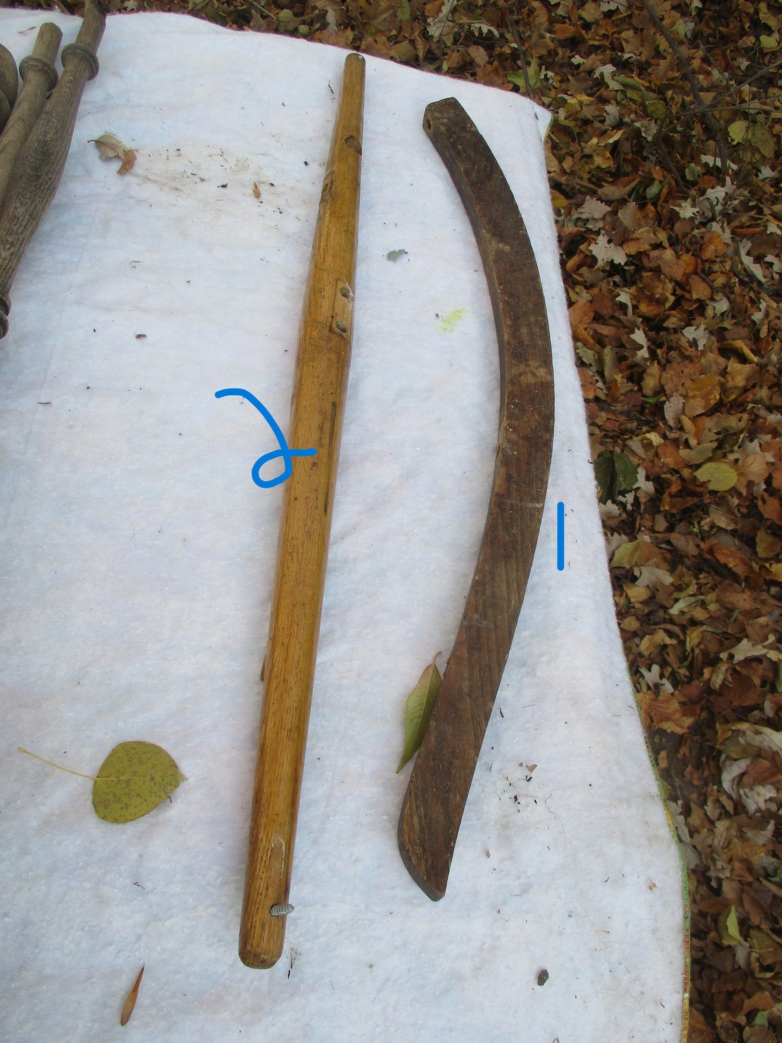 Wood Spindle Rocker Leg Architecture Salvage Vintage Furniture - Etsy