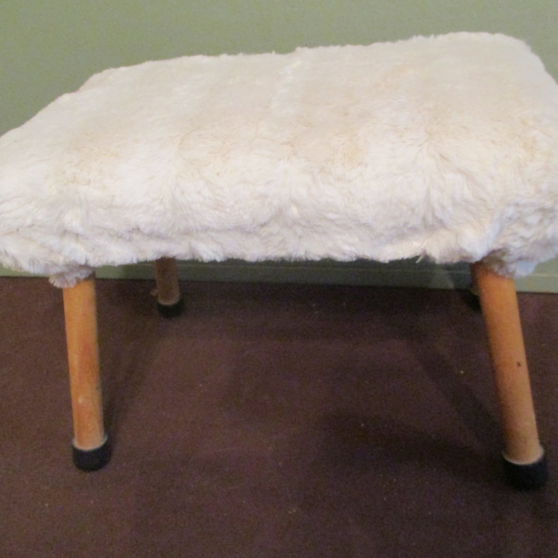 Fur Stool - Etsy