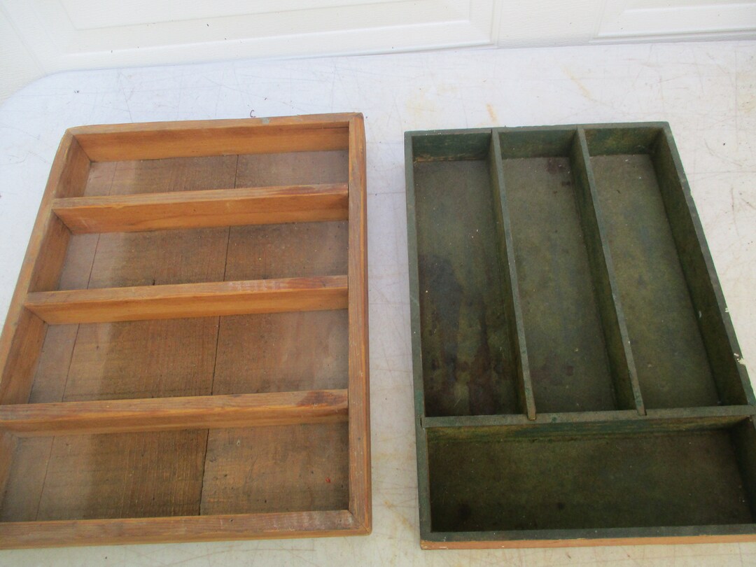 Wood Tray Desk Office File Drawer Organizer Craft - Etsy