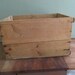 Crate Slatted Wooden Box Vintage Farmhouse Storage - Etsy