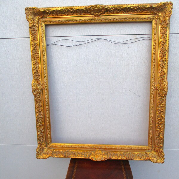 Large Ornate Picture Frame - Etsy