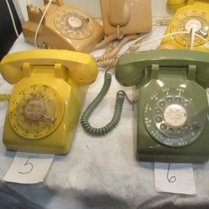 Telephone Rotary Push Button Slim Line Plus Vintage CHOICE - Etsy