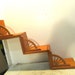 Shelf Wagon Wheel Stair Step Design Vintage Set of 2 - Etsy