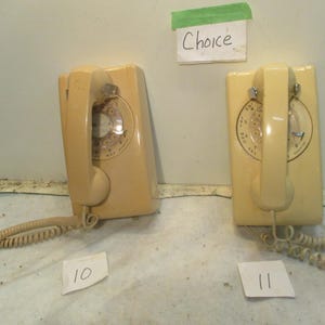 Telephone Rotary Push Button Slim Line Plus Vintage CHOICE - Etsy