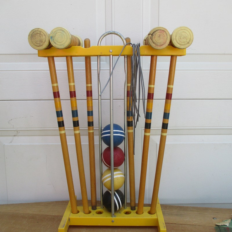 Croquet Game - Etsy