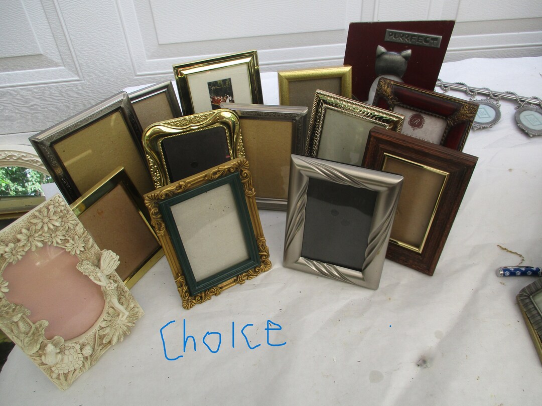 Picture Frame Wallet and Little Bigger Vintage Choice Unique Designs - Etsy