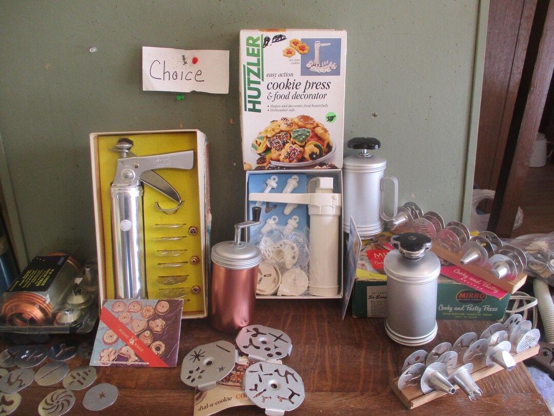 Cookie Press and Food Decorator Vintage CHOICE - Etsy