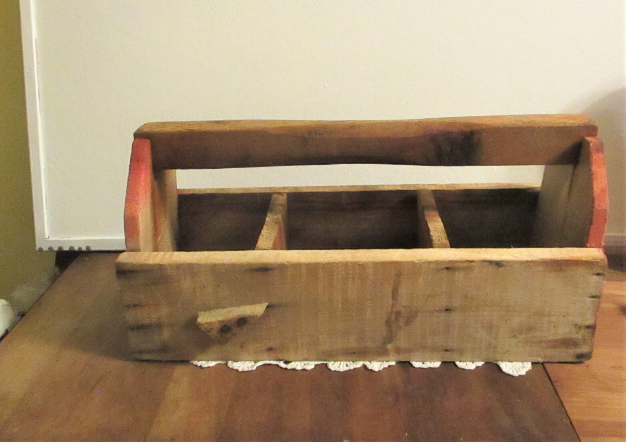 Primitive Tool Box Table decor Vintage Garden Carpenters Box | Etsy