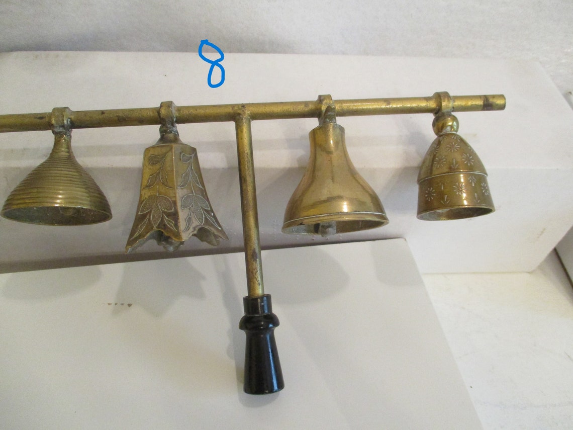 Brass Basket Bells Tray Plus Vintage Decor CHOICE - Etsy