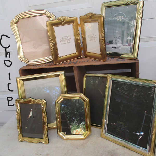 Brass Picture Frame - Etsy