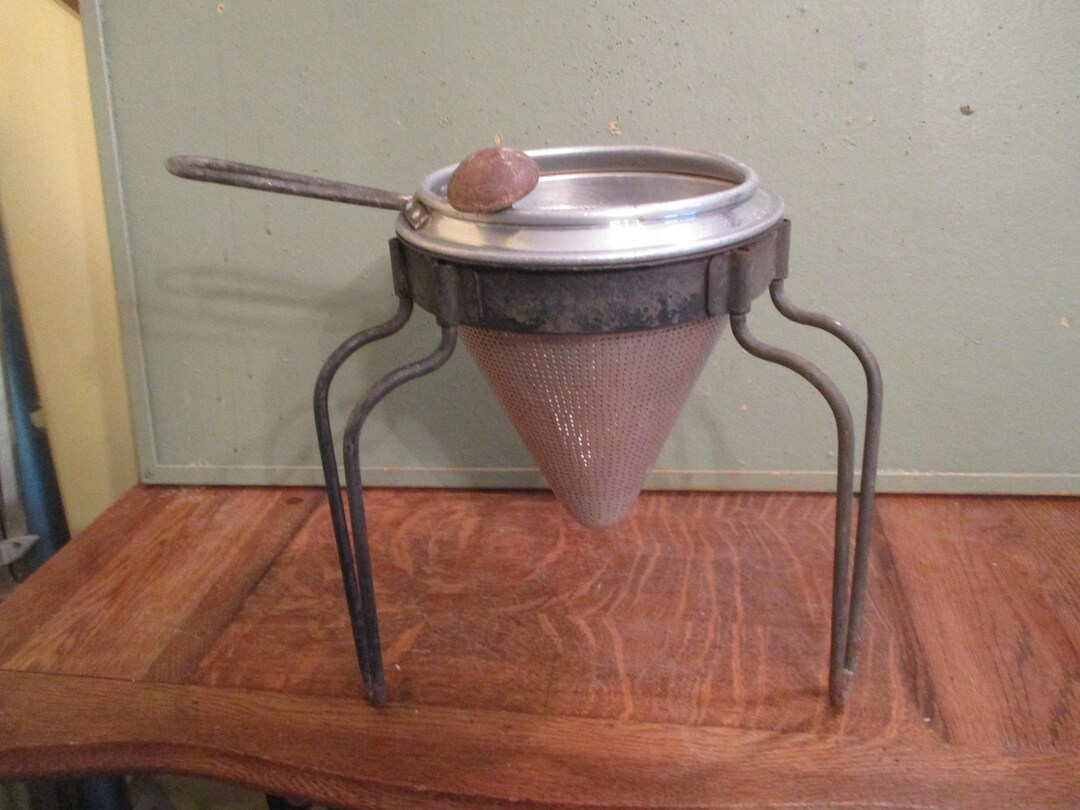 Sieve Larger Aluminum Wear Ever Metal Strainer Vintage Canning Tools - Etsy