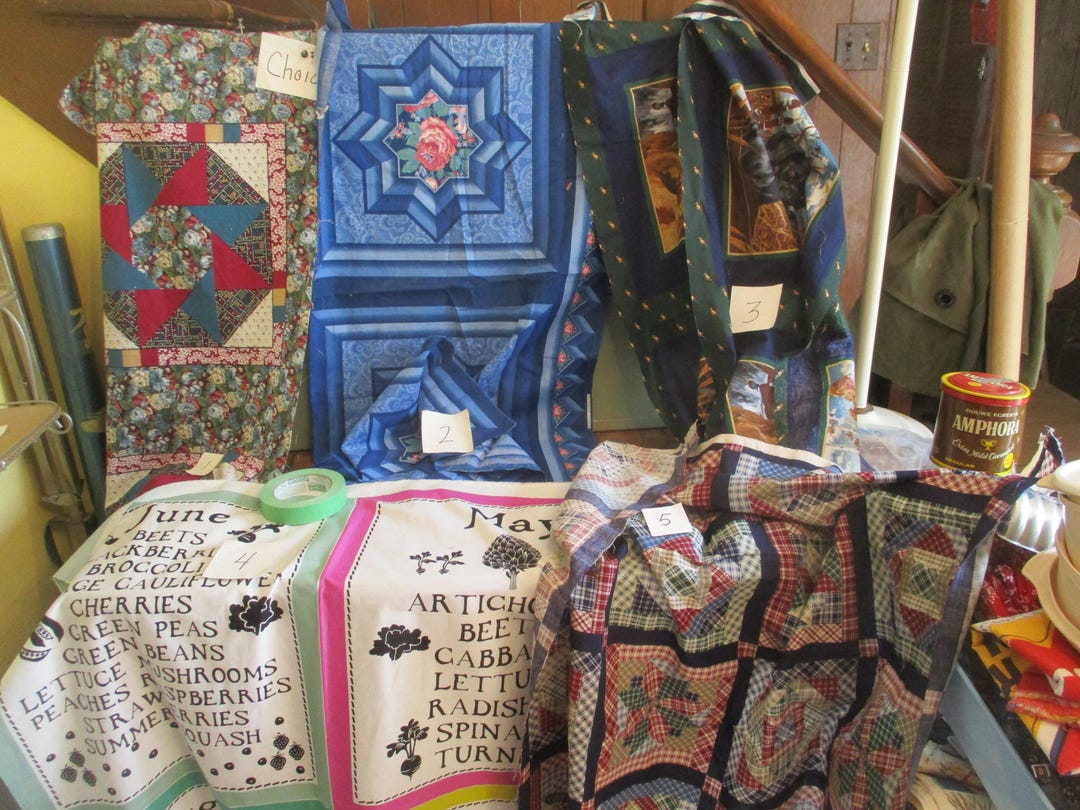Fabric Pillow Panels NOS CHOICE - Etsy